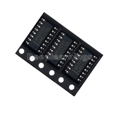 30PCS RS-232 DRIVER/RECEIVER IC MAXIM SOP-16 MAX3232CSE MAX3232CSE ...