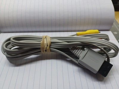 Original OEM Nintendo Wii And Wii U Audio Video AV Cable Cord- Tested ...