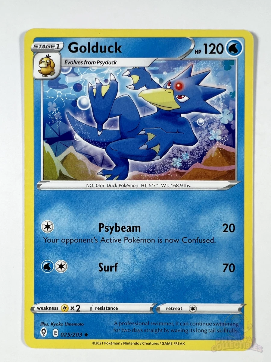 Golduck Pokemon Card