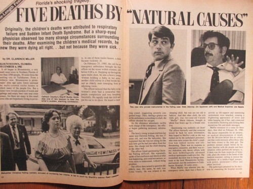 1984 Front Page Detective Maga(CHRISTINE FALLING/JIMMY LEE GRAY/STUART ...