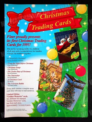 Christmas Trading Cards CCG Unicorn Publishing Print Magazine Ad Poster ...
