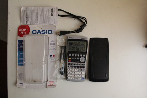 Très jolie Calculatrice scientifique Casio Graph 75 E | eBay