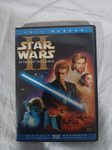 Star Wars Episode II: Attack of the Clones (DVD, 2002, 2-Disc Set, Full ...
