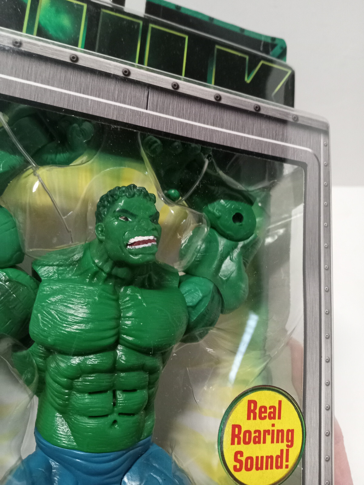 NEW Smash N Scream Hulk 2003 Movie. TOYBIZ ** FACTORY MISTAKE ...