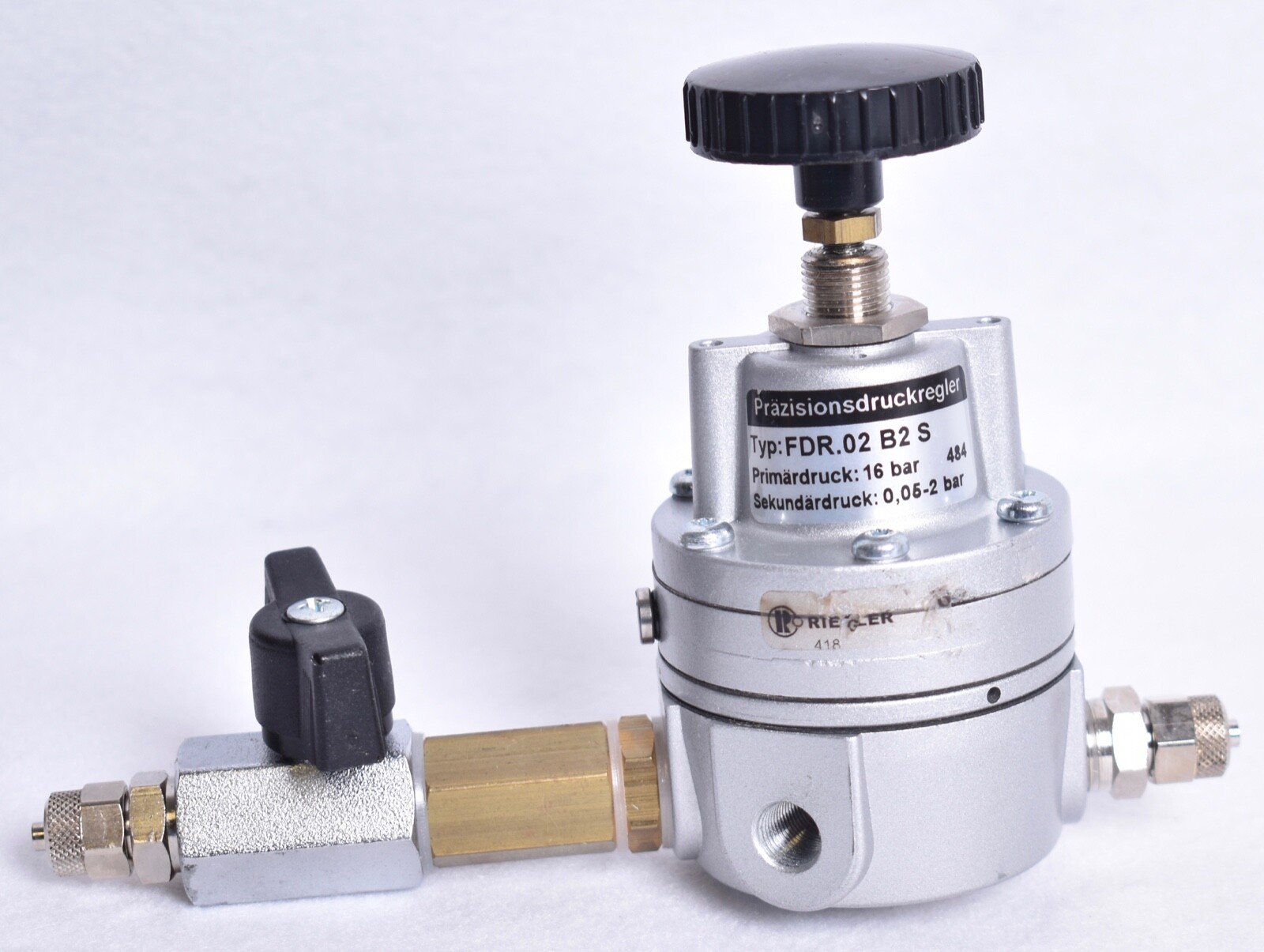Prazisionsdruckregler Pressure Regulator 16 Bar FDR.02 B2 S | eBay