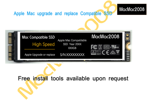 MacBook Air Pro Retina11' 13" 15" A1398 A1466 A1502 SSD upgrade 2013 ...