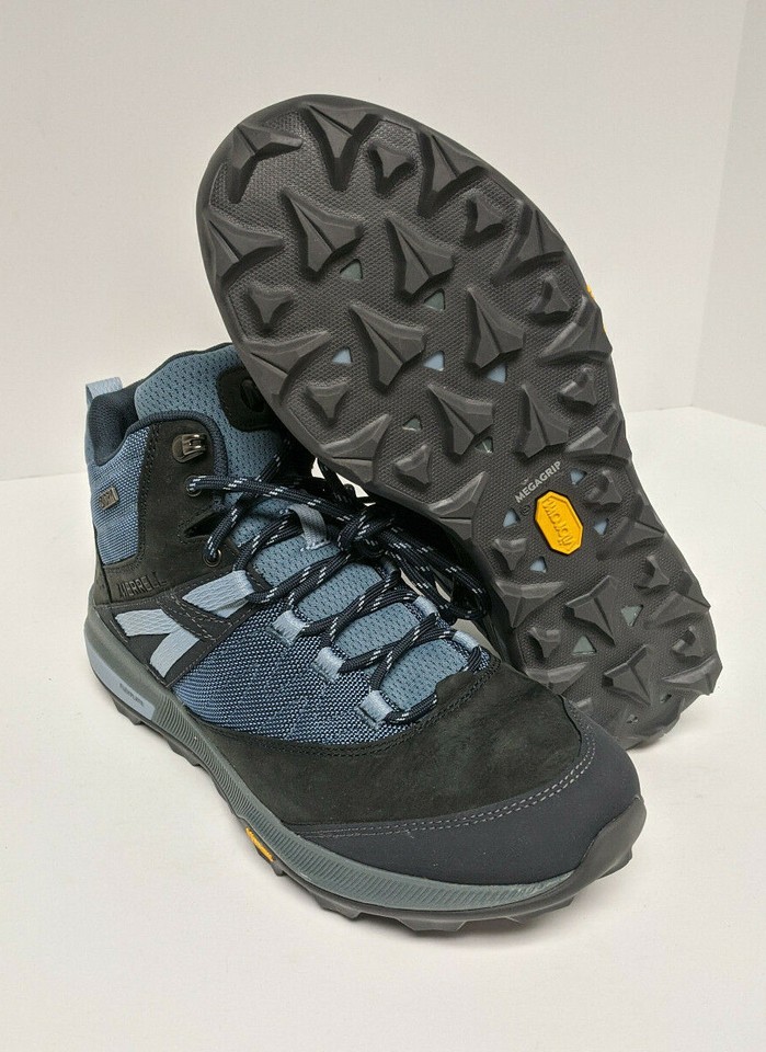 Merrell Zion Mid Waterproof Hiking Boots, Navy, Women's 10 M | eBay