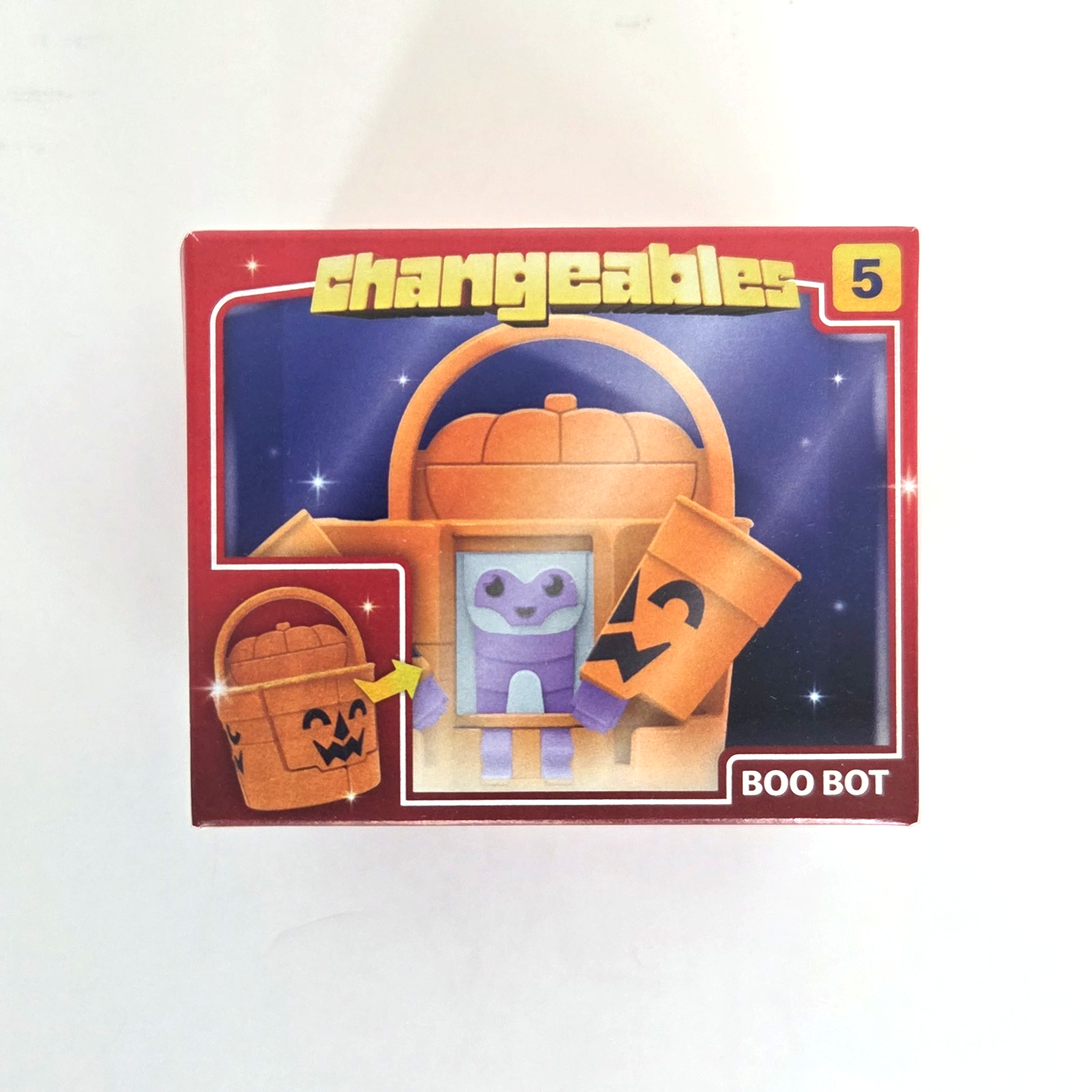 McDonalds Changeables #5 Boo Bot Halloween Bucket Kids Happy Meal Toy ...