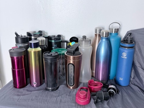 LOT of travel tumbler hot or cold Stanley Starbucks Contigo Simple ...