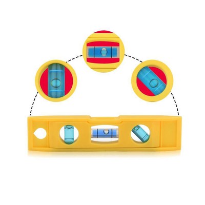 Magnetic Bubble Level Mini Keychain Bubble Spirit Level Leveling Tools ...