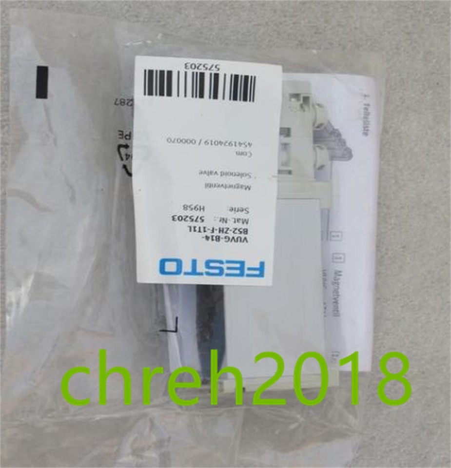 1 PCS NEW IN BOX FESTO solenoid valve VUVG-B14-T32C-MZH-F-1T1L 575203 ...