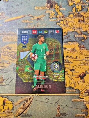 Alisson Debut Adrenalyn XL FIFA 365 Single Trading Card by Panini | eBay