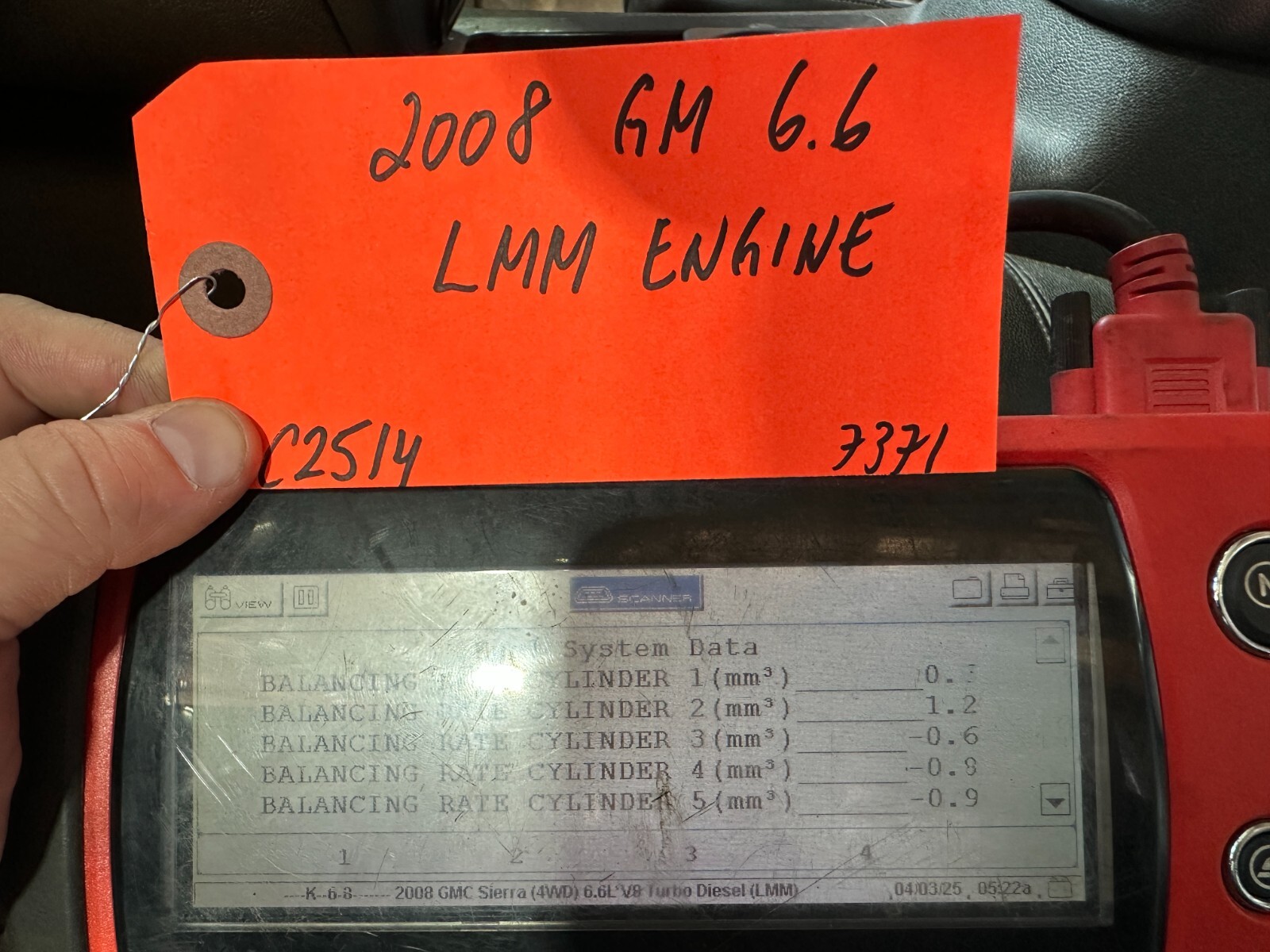 08 09 10 CHEVROLET GMC 2500 3500 6.6 LMM DURAMAX DIESEL ENGINE MOTOR NO ...