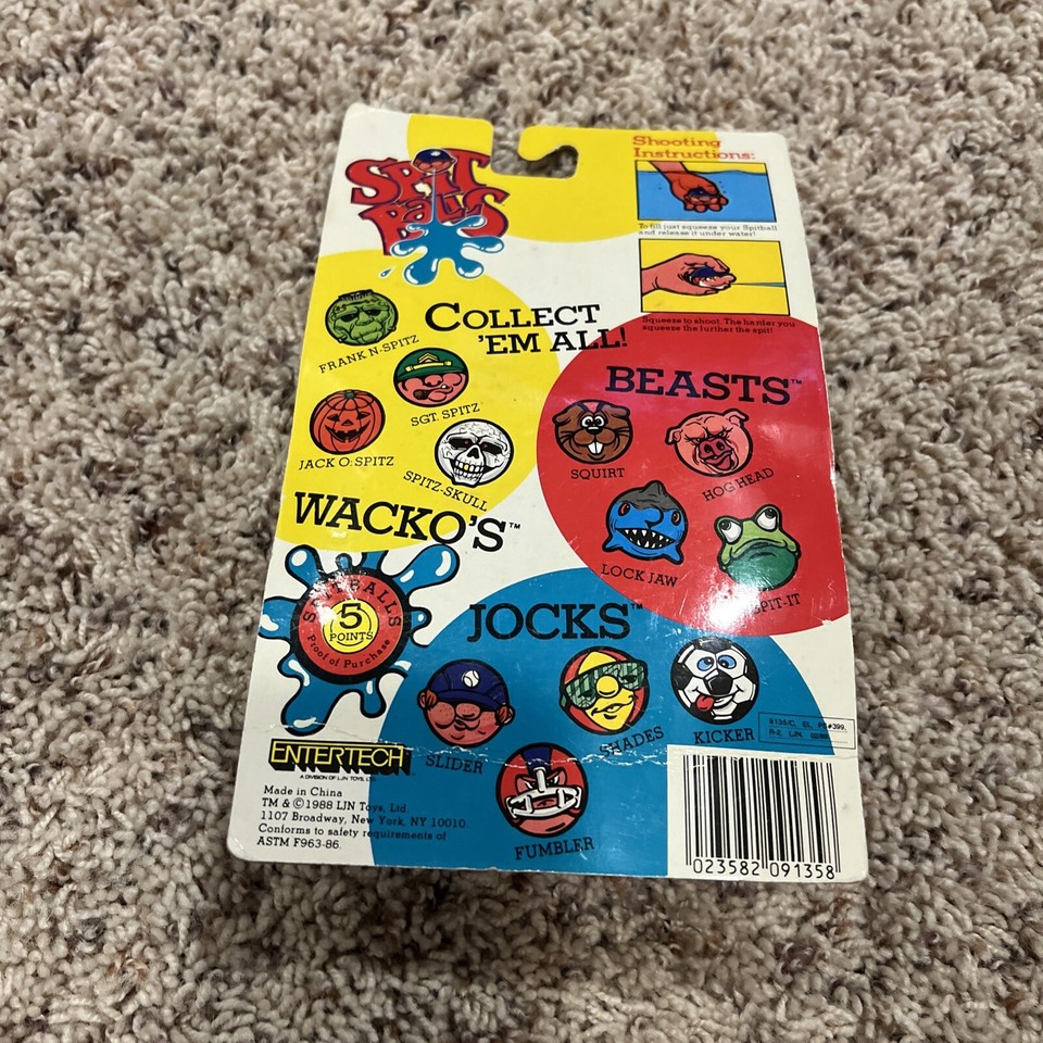 1988 Spit Balls - Frank N-Spitz & Kicker- New Old Stock | eBay