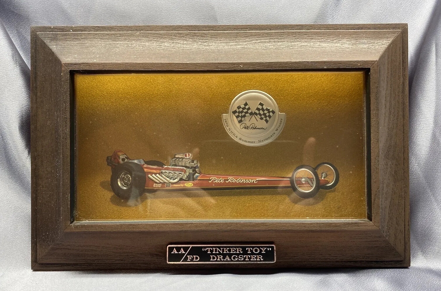 Tinker Toy Dragster P Robinson Ford Autolite 1970 Dealership Display ...