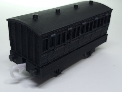 Thomas Trackmaster 3D Printed Black Composite Coach Custom | eBay