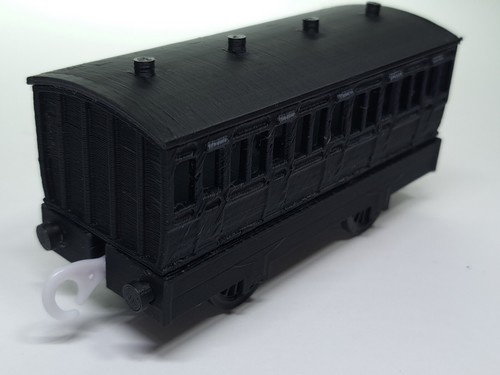 Thomas Trackmaster 3D Printed Black Composite Coach Custom | eBay