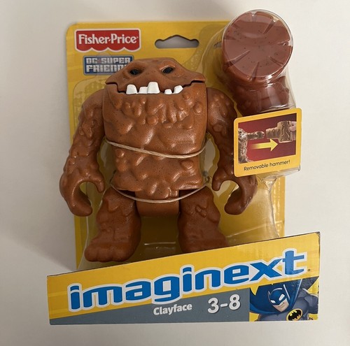 NEW Imaginext DC Super Friends Clayface w/ Hammer Figure 2011 Fisher ...