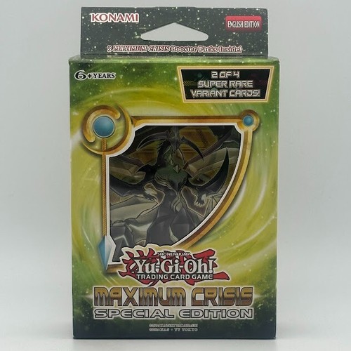Yugioh Maximum Crisis Édition Spéciale Booster Box | 3 Packs Ash ...