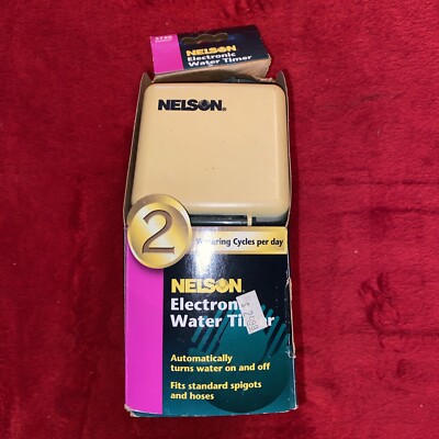 Nelson Rainmatic Electronic Timer Digital Display #5750 Water Hose ...