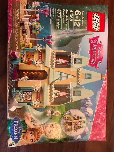 New LEGO Disney Princess Arendelle Castle Celebration Frozen Set 41068 ...