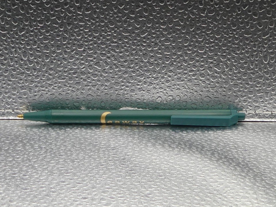 Seaway Community Bank Green Gold BIC Advertising Ballpoint Pen | eBay