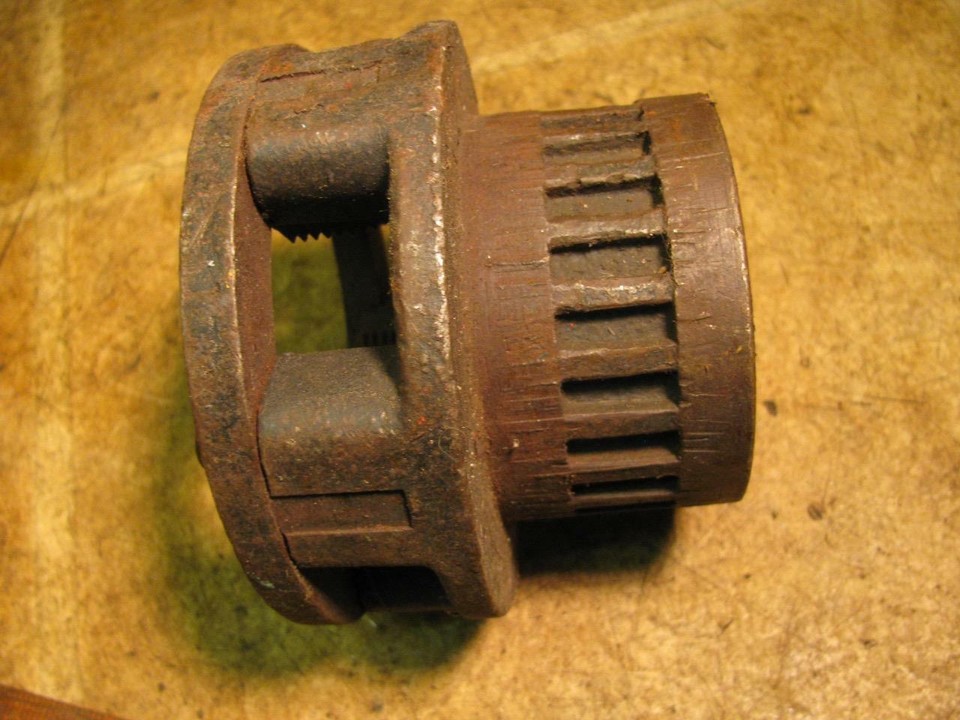 Toledo No 12 2" Die Head Drop Head Pipe Threader Ratchet Hand Tool ...