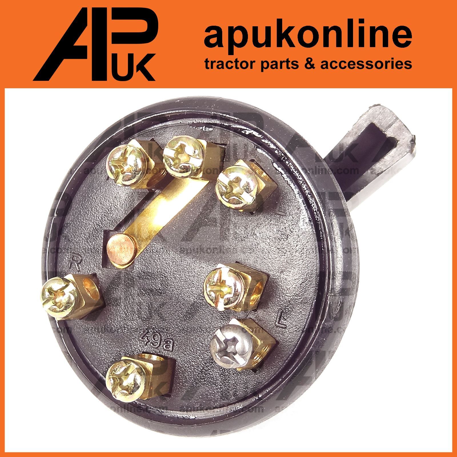 Black Indicator Rotary Switch Turn Signal 12V for Classic Car Land ...