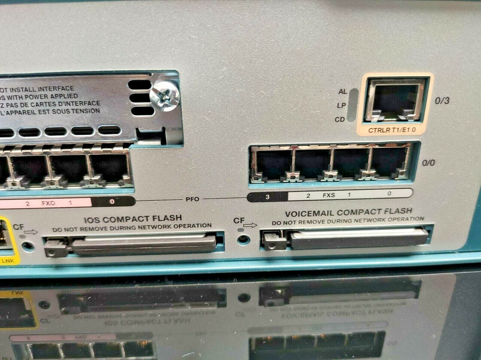 Cisco UC560-T1E1-K9 For Cisco Voice Cisco UC560 with FXO & T1/E1 - 90 ...