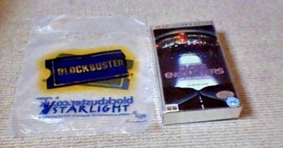 Vintage BLOCKBUSTER VIDEO STORE UK PAL VHS CARRIER BAG x 12 2005 RARE ...