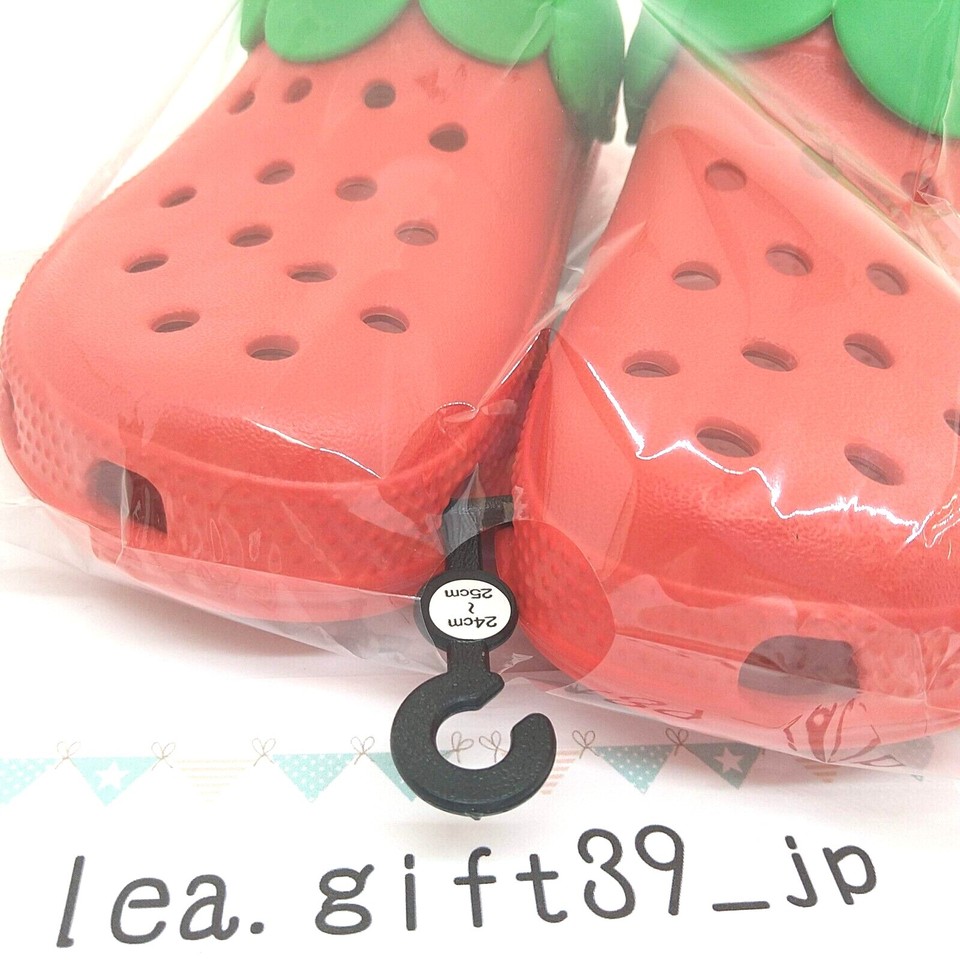 Strawberry Sandals Fruit Slippers Clog Shoes 2 Sizes Red From Japan New ...