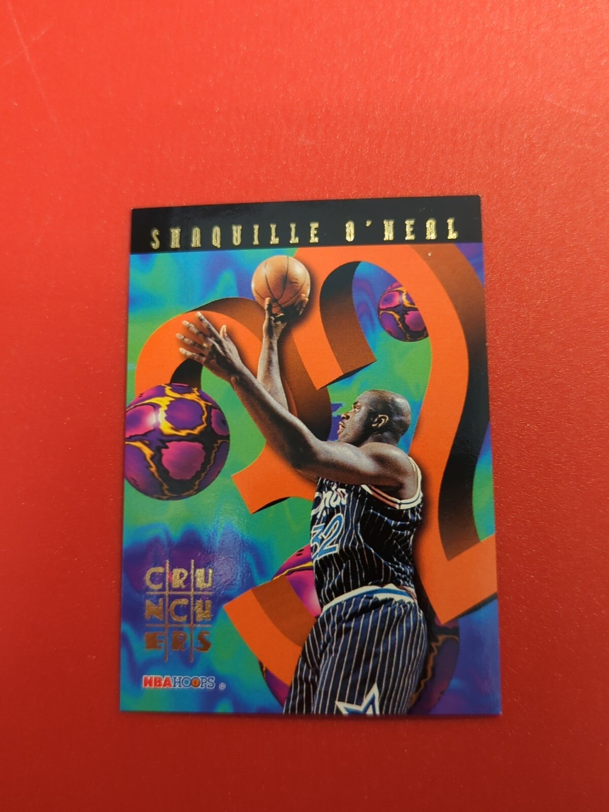 1995 NBA Hoops Shaquille O'Neal Crunchers #2 of 25 SHAQ | eBay