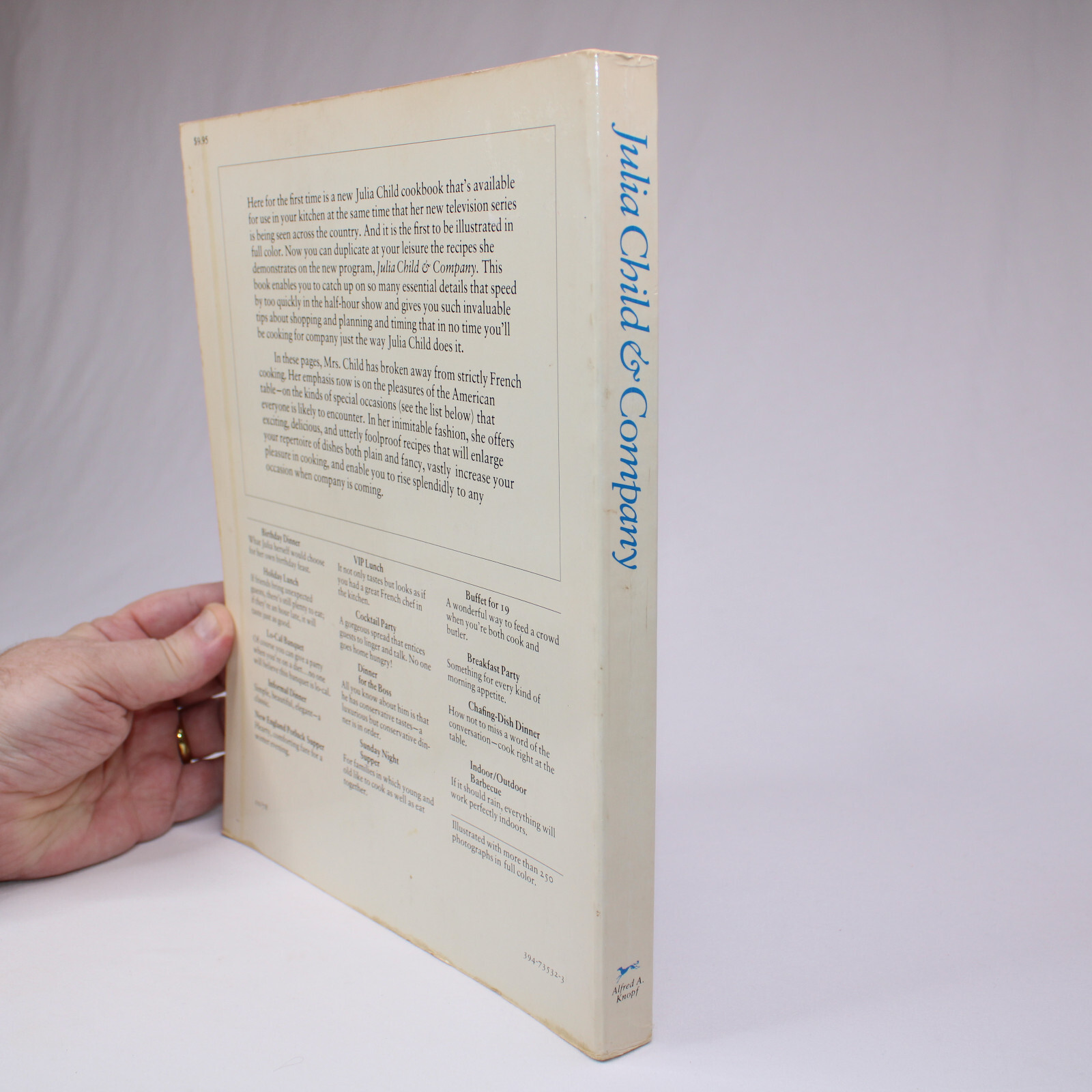 Julia Child & Company Cookbook 1978 French Chef Television Series ...