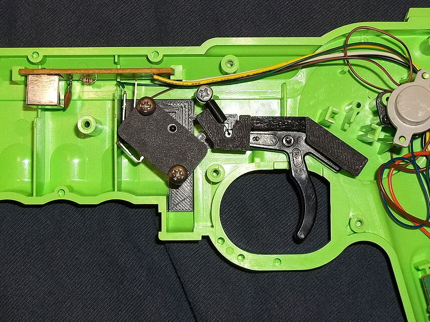 PS1 Sony Konami Justifier Hyper Blaster Light Gun Microswitch Kit ...