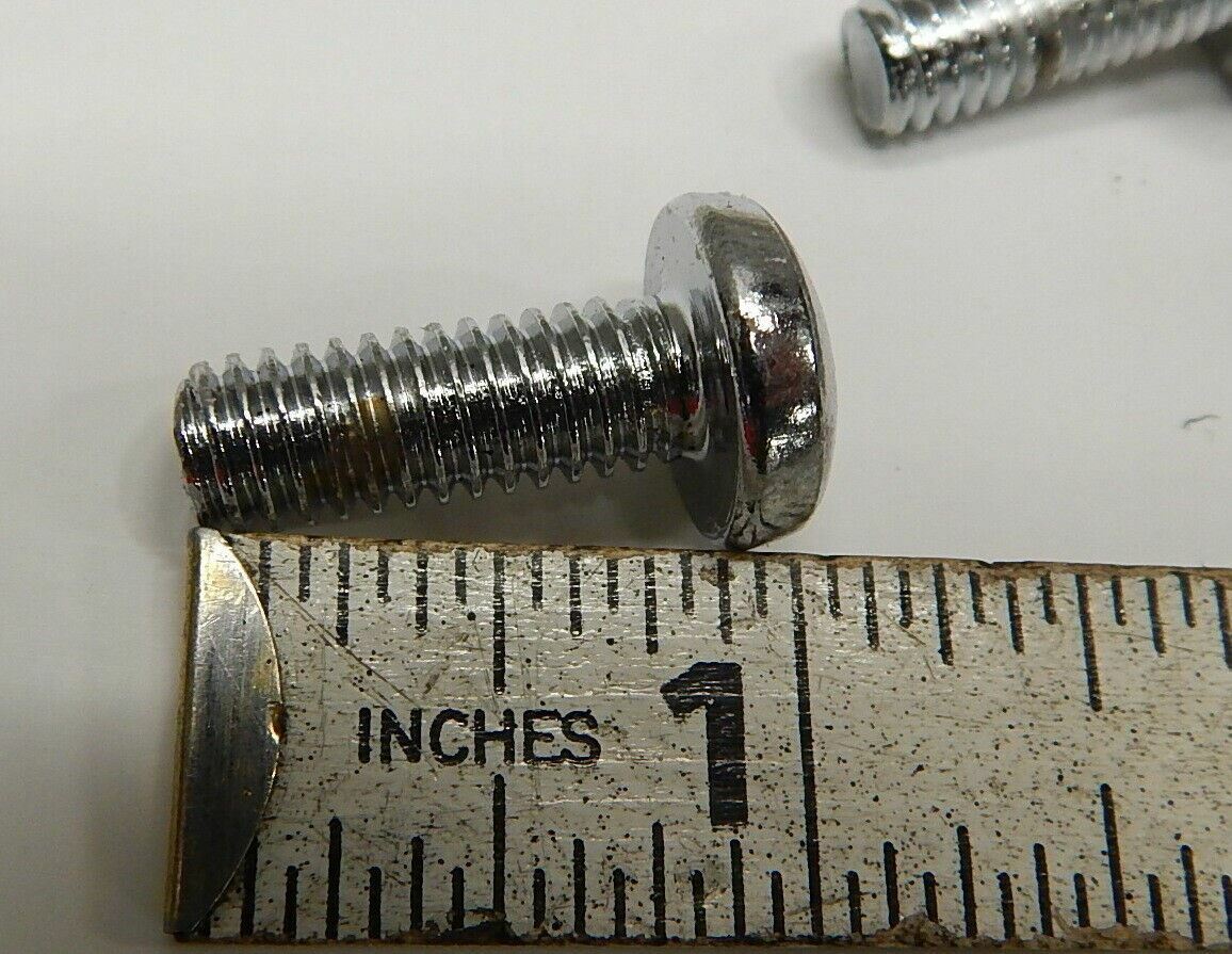 Chrome front rotor bolts kit Harley touring Dyna Softail Fxr Sportster ...