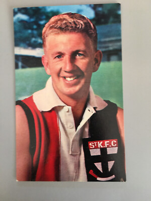 St Kilda 1964 Mobil VFL Football Photo - Verdun Howell - Near Mint | eBay