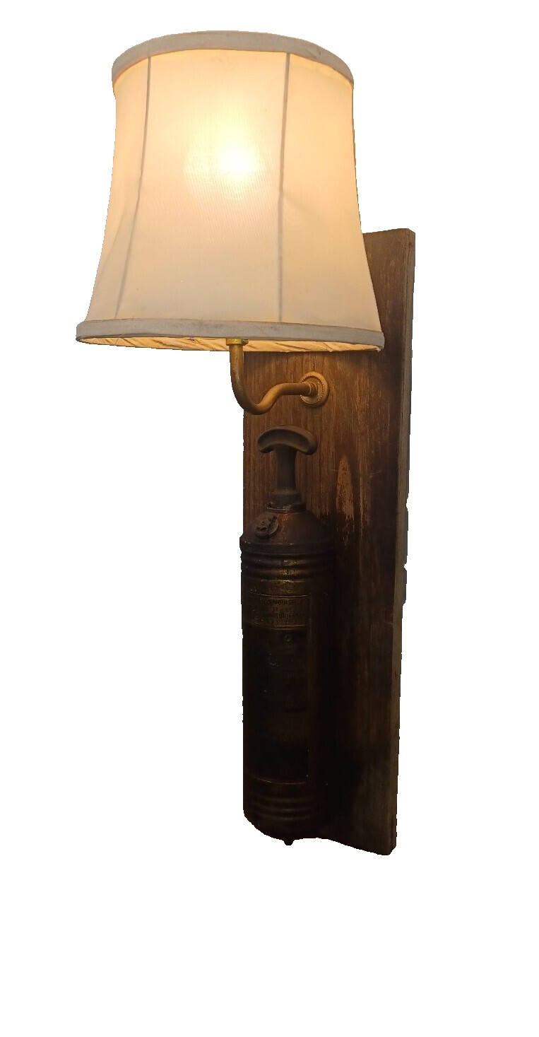 Brass Fire Extinguisher Lamp | eBay