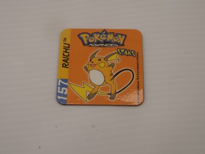 0104 Staks Pokemon PANINI Magnet Raichu / | eBay