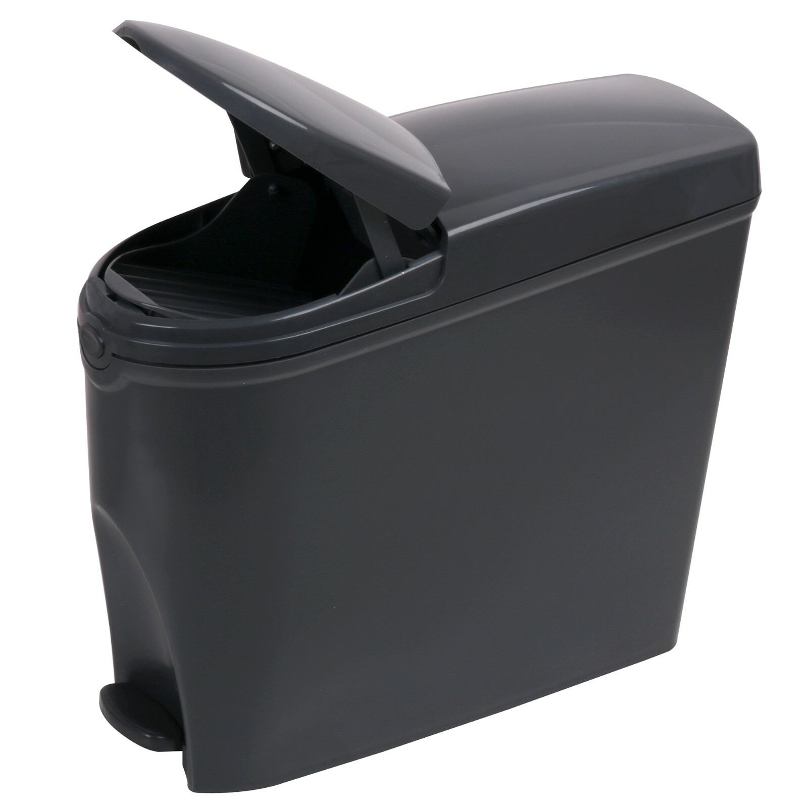 2 X Grey Sanitary Waste Pedal Bin Sani Feminine Hygiene Disposal Toilet 2 X Grey Sanitary Waste Pedal Bin Sani Feminine Hygiene Disposal Toilet