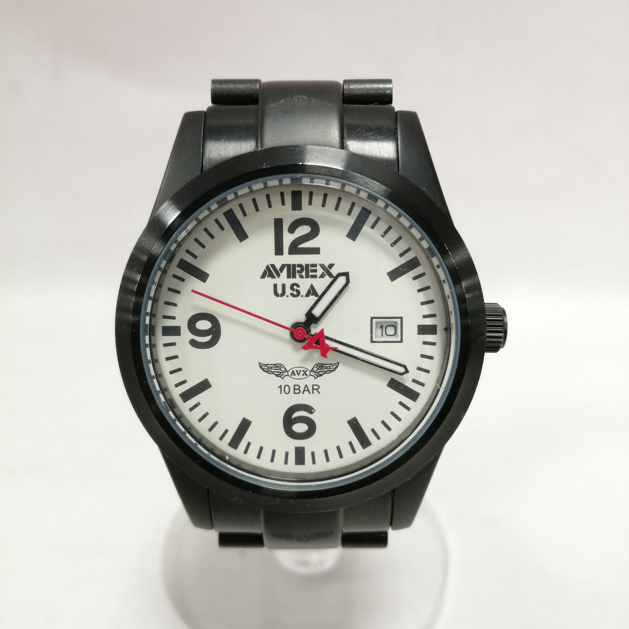 Avirex+Black+12Ax-010M+Watch for sale online | eBay
