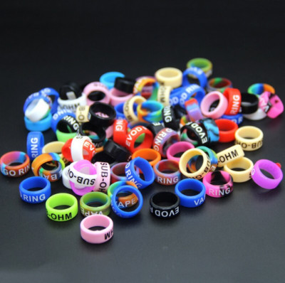 5+ Small Vape Bands Silicone Glass Protection Rings for Vape Pens Ecigs ...