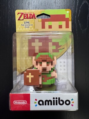 Amiibo 8-bit Link The Legend of Zelda Character Figure | eBay