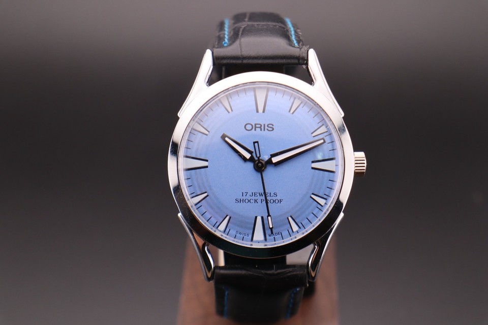 Oris Vintage Hand Winding Mechanical 17 Jewels Men's Wrist Watch ...