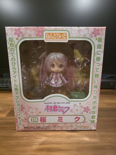 Nendoroid 274 Sakura Miku Good Smile Company Anime Figure Vocaloid ...