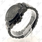 New Michael Kors MK5550 Bradshaw Black Stainless Steel Chrono Dial ...