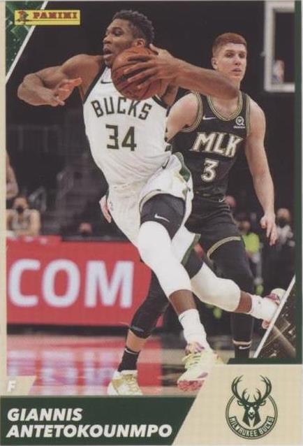 2021-22 Panini Sticker & Card Collection - Giannis Antetokounmpo #4 for ...