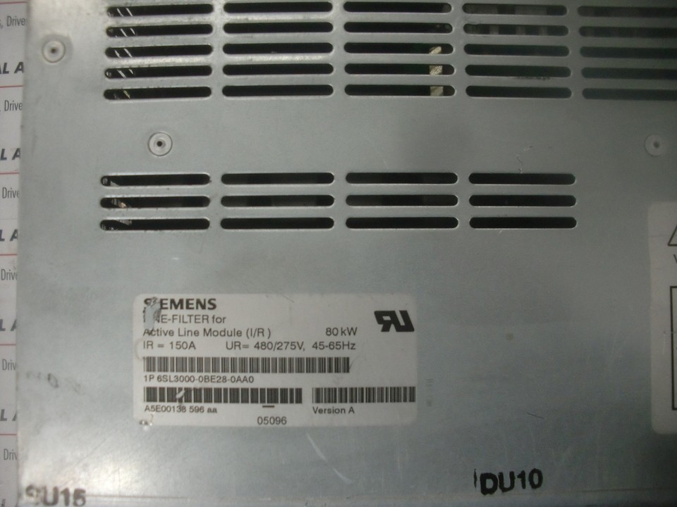 SIEMENS FILTER MODULE 6SL3000-0BE28-0AA0 | eBay