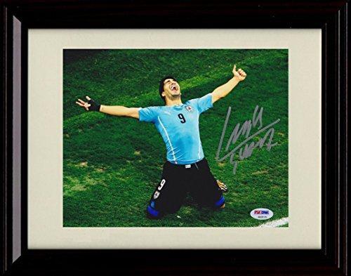 16x20 Framed Luis Suarez Autograph Promo Print - Team Uruguay - World ...