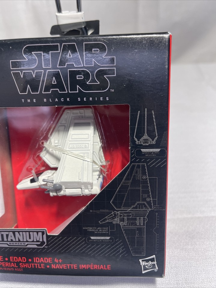 2015 Star Wars Titanium Black Series MISB 2" Imperial Shuttle Model #25 ...