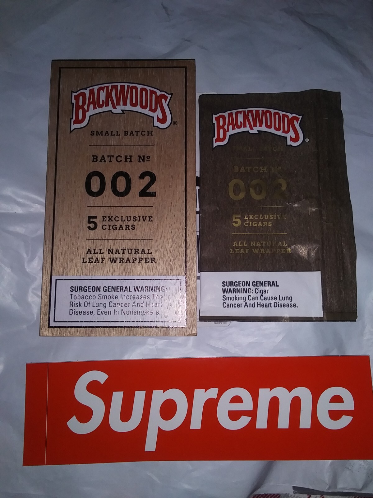 Backwoods Small Batch No. 002 Rare LIMITED EDITION Collectible (EMPTY ...